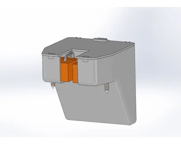 TKE Spare Parts | SLIDE GUIDE LUBRICANT RESERVOIR 563AE001